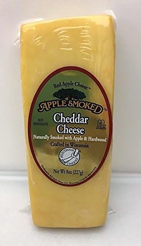 Amazon.com: Red Apple Smoked Cheese - Cheddar (8 ounce) : Grocery ...