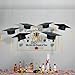 Amazon.com: 6 Pcs Hanging Graduation Caps Decorations, Class of 2024 ...