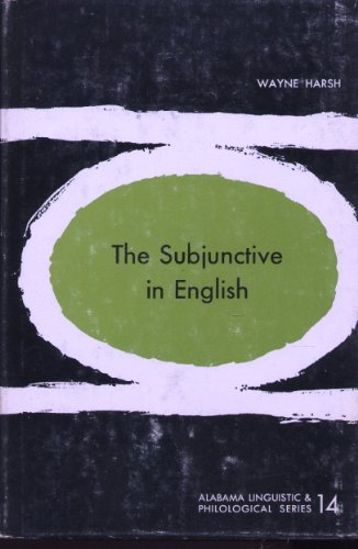 The Subjunctive in English: Harsh, Wayne: Amazon.com: Books