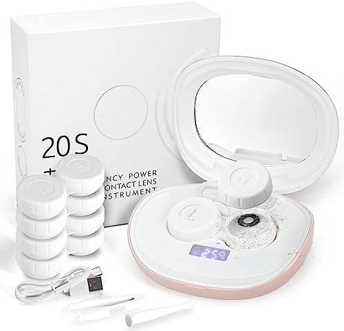 Amazon.com: ANKUNABA Contact Lens Cleaner Machine, Ultrasonic Contact ...