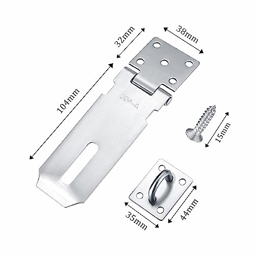 GTDOOCE AF-0119 Uberfalle lock, lockable door latch, 4 pieces lock ...