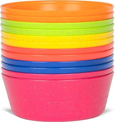 Amazon.com: ZEAYEA 6 Pack 10 Oz Small Bowls, Durable Cartoon Bowls for ...