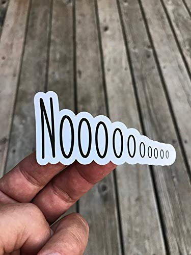 Amazon.com: No Sticker, Laptop Sticker, Water Bottle Sticker, Phone ...