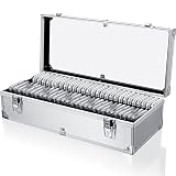 ・ブランド:Funrous・製造元:Funrous・モデル:Funrous-Coin Storage Box-01・製造元/メーカー部品番号:Funrous-Coin Storage Box-01・内容物:コインスラブを50枚収納できるスラ...
