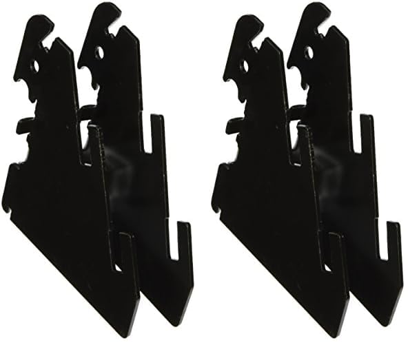 Wall Control Pegboard Slotted Metal Pegboard Bracket Pair Accessory ...