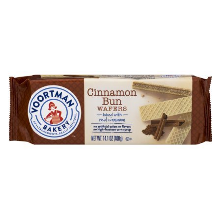 Amazon.com: Voortman Bakery Wafers Cinnamon Bun, 14.1 OZ ( 2 pack ...