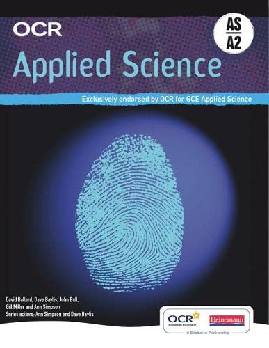 OCR Applied Science AS & A2 Student Book : Buy Online at Best Price in ...