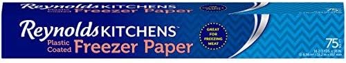 Amazon.com: Reynolds Freezer Paper, 75 Square Foot Roll (Pack of 3 ...