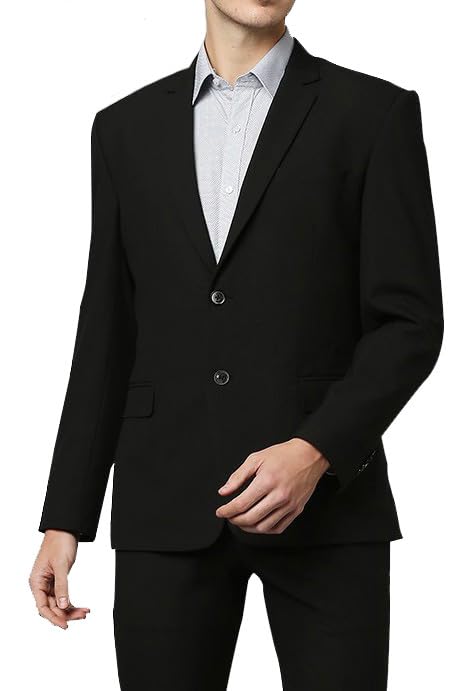 Buy SHIMLA COLLECTION Nice Black Blazer for Men Black Coat for Men ...