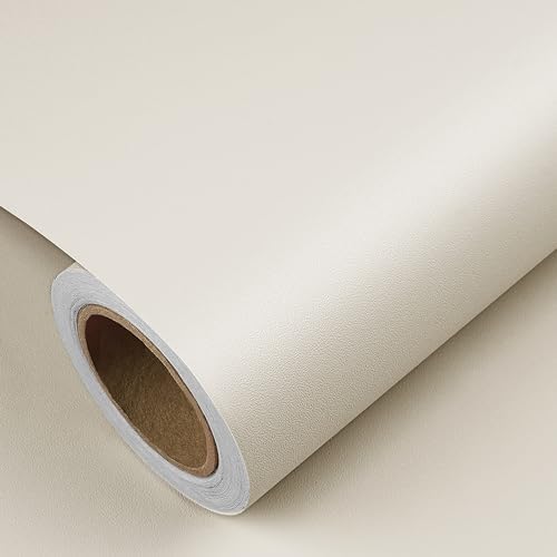 Wallink Beige Wallpaper Peel and Stick Matte Texture Self Adhesive ...