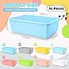 Amazon.com - 16 Pcs Large Plastic Cubby Storage Bins Bulk for Classroom ...