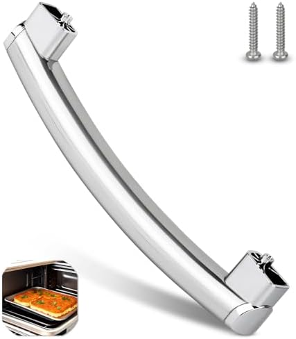 Amazon.com: TURNEGOO Upgrade WB15X21101 Microwave Oven Door Handle ...