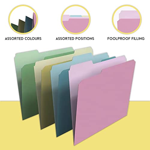 Snapklik.com : 1InTheOffice File Folder Letter Size, Pastel File ...