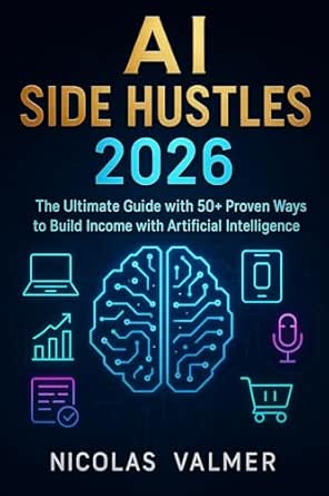Amazon.com: AI Side Hustles 2026: The Ultimate Guide with 50+ Proven Ways to Build Income with ...
