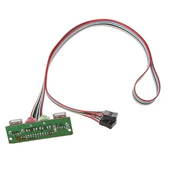 Kalttoy Audio Cable PC Computer Case PCB Front Panel USB 2.0 Audio Port ...