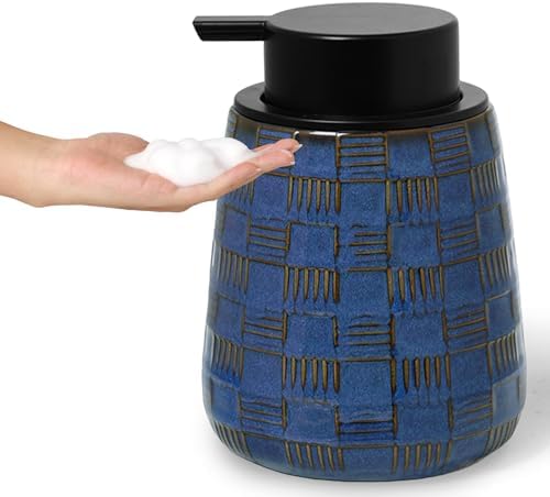 Amazon.com: QUXIJA Soap Dispenser Ceramic Liquid Lotion Dispenser with ...