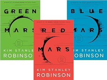 Kim stanley robinson mars trilogy 3 books collection set | Amazon.com.br