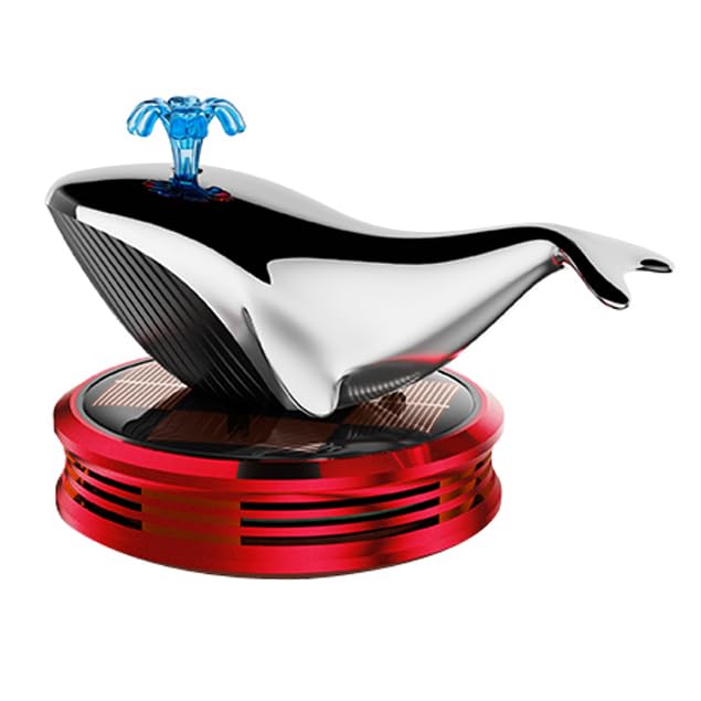 AirMount Whale Style Car Aroma Solar Power Diffuser Air Freshener ...