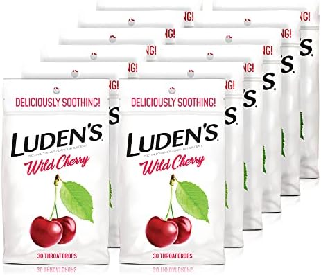 Amazon.com: Luden's Watermelon Throat Drops, Sore Throat Relief, 25 ...