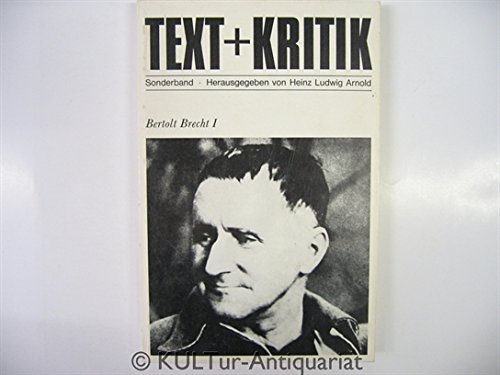 Amazon.com: Bertolt Brecht (German Edition): 9783921402559: Arnold ...