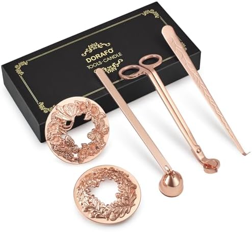 Amazon.com: Candle Wick Trimmer Set - Wick Trimmer, Candle Snuffer ...