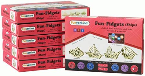 Funvention Birthday Return Gifts (Pack of 6) Toys Fun Fidgets Ships ...