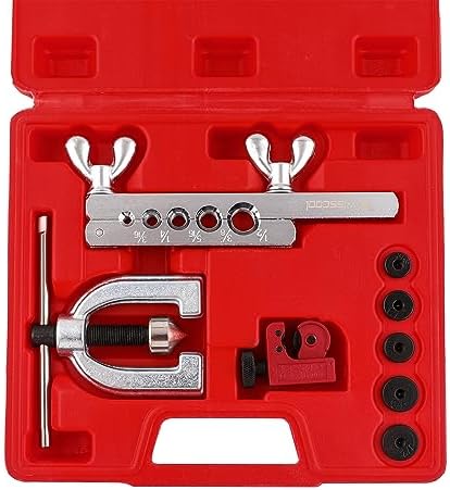 VEVOR Brake Line Flaring Tool, 45 Degree Single, Double, and Bubble ...