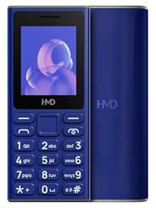 HMD 105 Keypad Phone with Built-in UPI App, Phone Talker, Long-Lasting Battery, Wireless FM ...