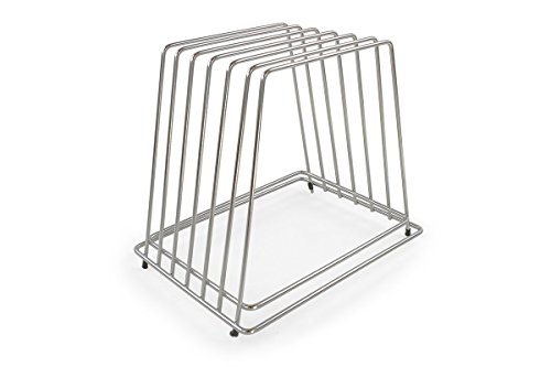 Commercial Cutting Board Organizer - Stainless Steel Rack, No Rusting ...