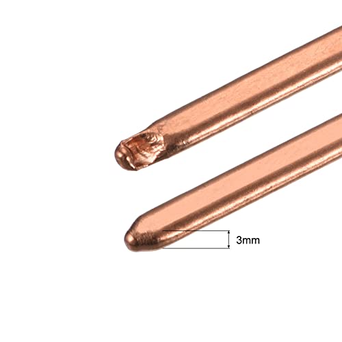 PATIKIL Flat Copper Pipe Heatsink 180mm x 5mm x 3mm with Thermal Fluid ...