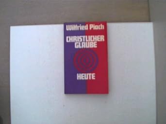 Christlicher Glaube heute : Amazon.co.uk: Books