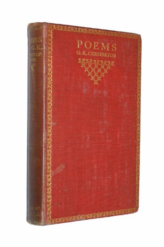 Poems: Chesterton, G ( Gilbert ) K ( Keith ), Illustrated ...