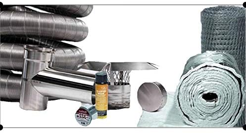 Amazon.com: Fireside Chimney Supply Basic FireSafe Chimney Liner Insert ...