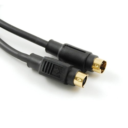 Amazon.com: Luxtronic 50-ft. S-VHS Cable with Gold 4-Pin Connectors ...