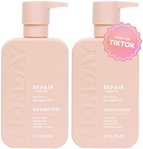Amazon.com : MONDAY HAIRCARE Volume Shampoo + Conditioner Set (2 Pack ...