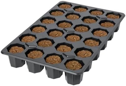 ROOT!T 24 Seed Starter Kit With Coco Coir Dry Plugs Reusable Seedlings ...