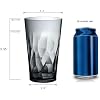 Amazon.com | JGIRL Unbreakable Plastic Drinking Glasses, Set of 6 ...