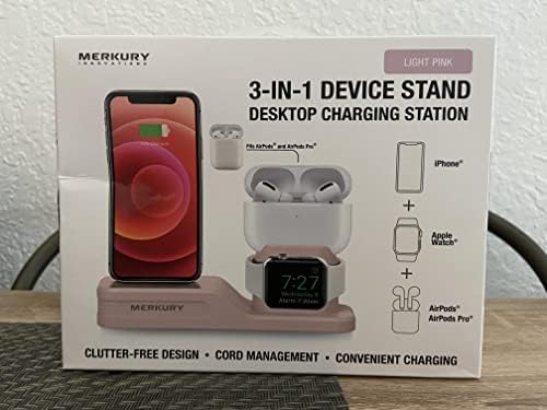 Merkury 3-in-1 Device Stand Desktop Charging Station : Amazon.ca ...