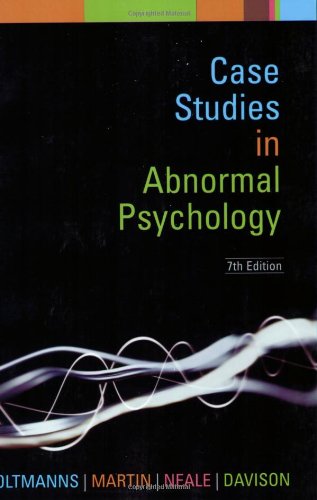 case studies in abnormal psychology Textbooks - SlugBooks
