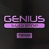 Buy Tibhar Genius Supreme Table Tennis Rubber Max (Black) Online at Low ...