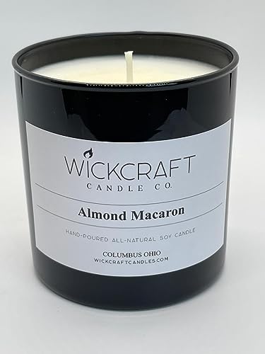 Amazon.com: Almond Macaron Scented Soy Candle: 100% Pure Soy Wax with ...