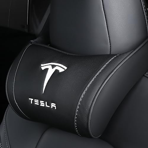 ALBECHE Tesla Car Neck Pillow Memory Foam Ergonomic Design Seat Neck ...