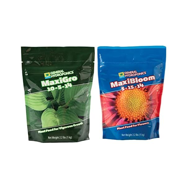 NEW Hydroponics Set of MaxiBloom for Flowering & MaxiGro for Vegetable ...