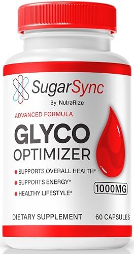 Amazon.com: NutraRize Sugar Sync Glyco Optimizer Capsules, Official ...