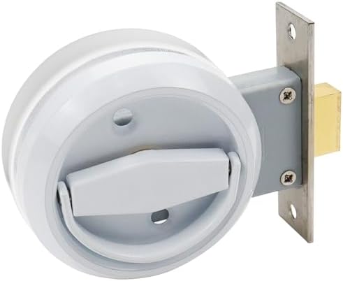 FarBoat 1 Set Recessed Flush Lock for Cabinet 201 Stainless Steel Round ...