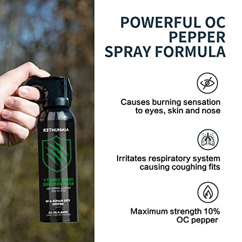 The 4 Best AIMHUNTER Self Defense Pepper Spray of 2024 [Verified ...
