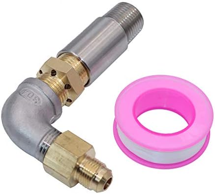 Amazon.com: MENSI Propane Fire Pit Flame Air Mixer Orifice Nozzle Valve ...
