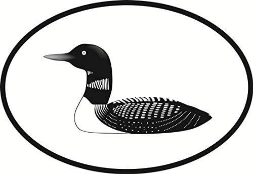 Amazon.com: Common Loon Vinyl Sticker Waterproof Bumper Sticker Laptop ...