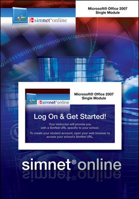 SimNet for Office 2007 One Module Registration Card: 9780077218652: Computer Science Books ...