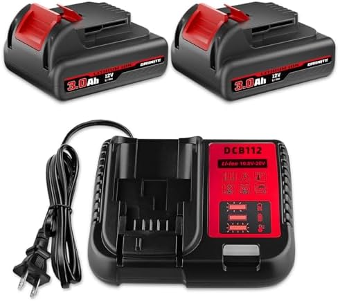 Amazon.com: DCB120 12V 4.0Ah Replacement Battery for Dewalt 12V Battery ...